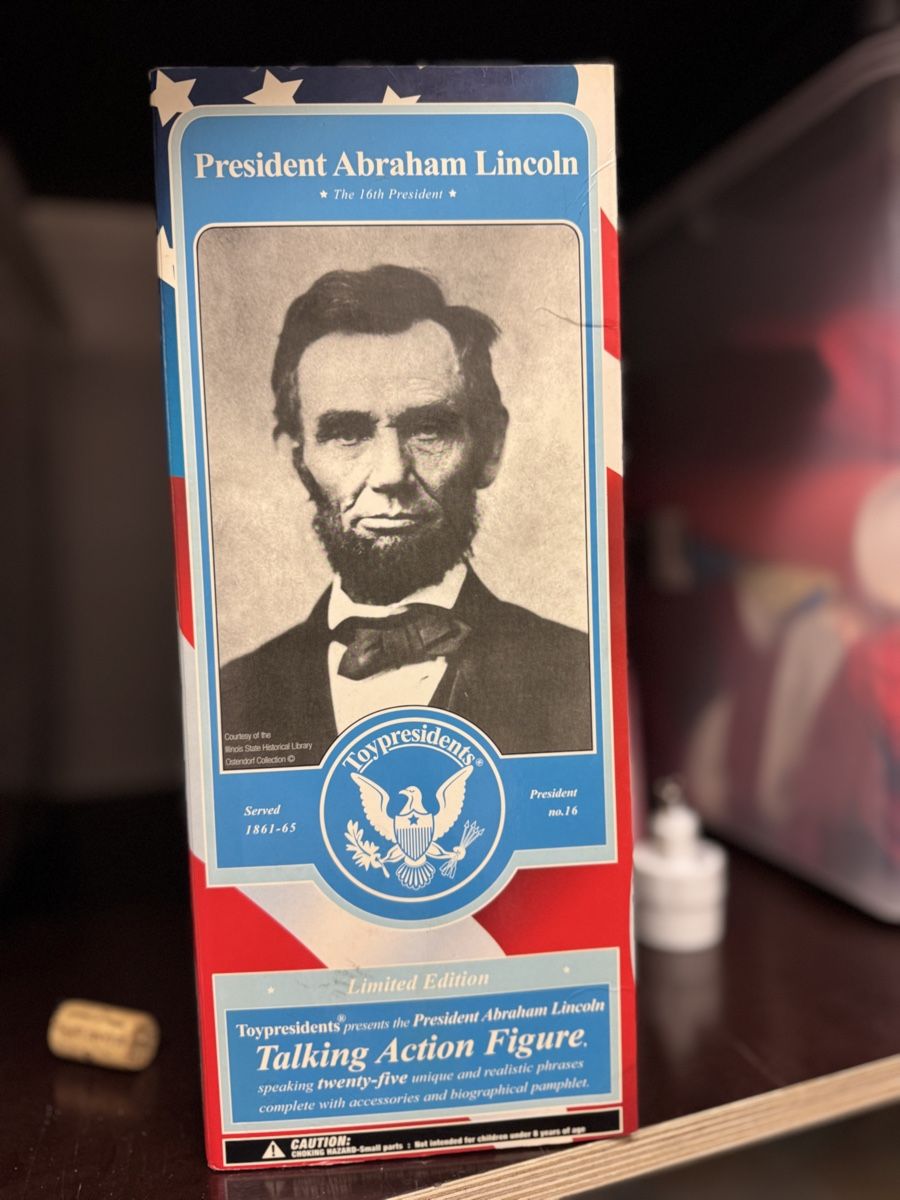 Abraham Lincoln Talking Action Figure (Gebraucht) in Jonen für CHF 60 ...