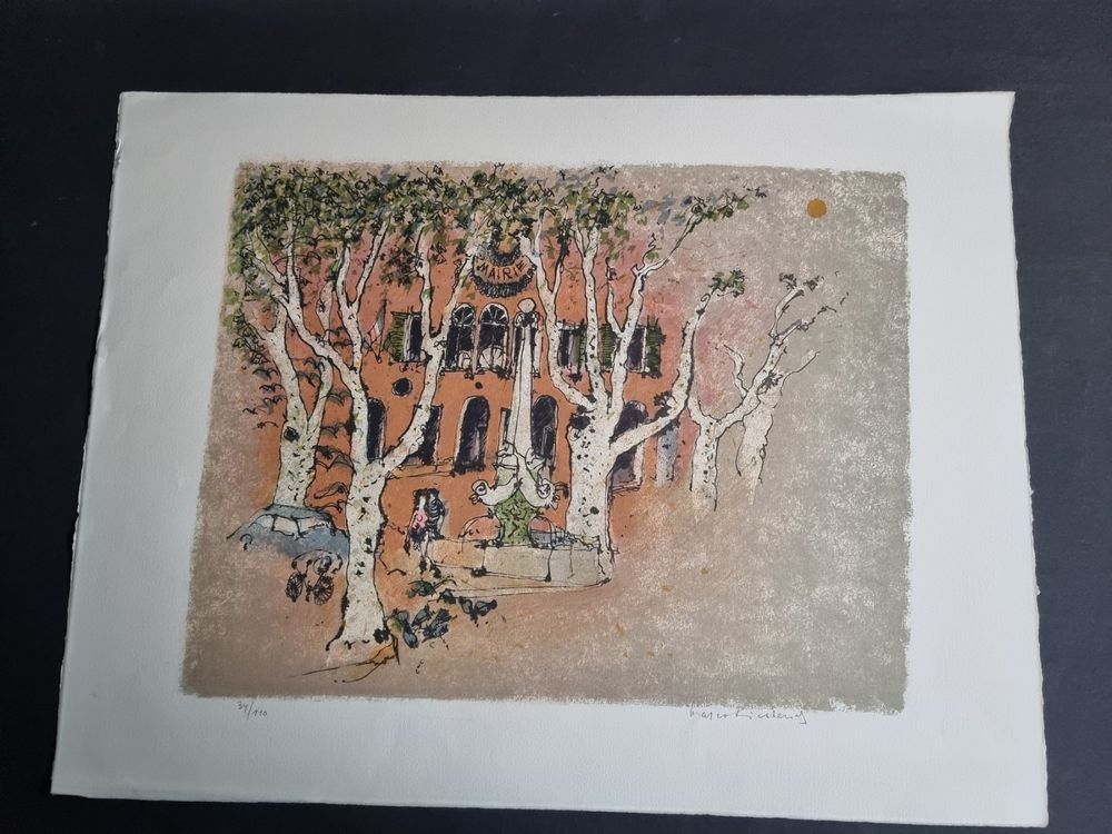 MARCO RICHTERICH LITHOGRAPHIE SIGNIERT NUMMERIERT (Gebraucht) in Gersau für CHF 29 – mit ...