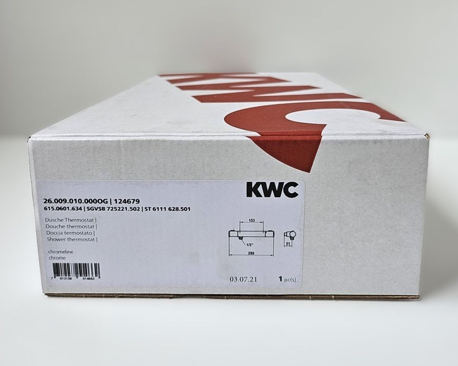 💧KWC Fit Thermostatmischer, Duschthermostat, NEU!!!💧 (Neu und originalverpackt) in Haslen GL für ...