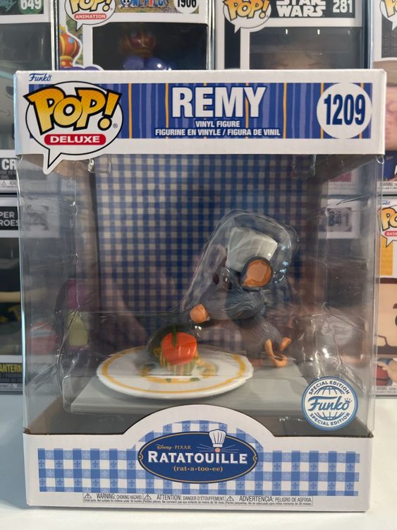 Funko POP! Deluxe Disney Ratatouille Remy Making Ratatouille (Neu und ...