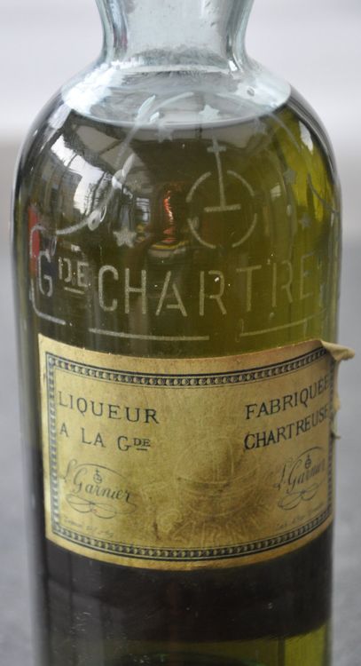 1 Fl. Gde. Chartreuse Digestif Liqueur Vermerk Déposé 1-7-69 (Neu ...