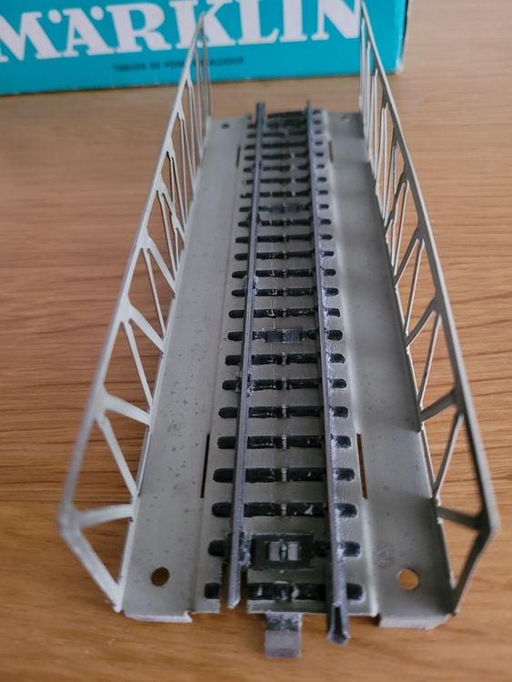 Märklin H0 7162 - Gitterbrücke aus Metall - mit OVP (Gebraucht) in ...