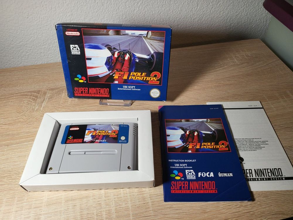 Super Nintendo/F1 PolePosition2/OVP | Kaufen auf Ricardo