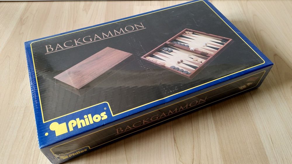 Holz-Backgammon von Philos (neu und originalverpackt) | Kaufen auf Ricardo