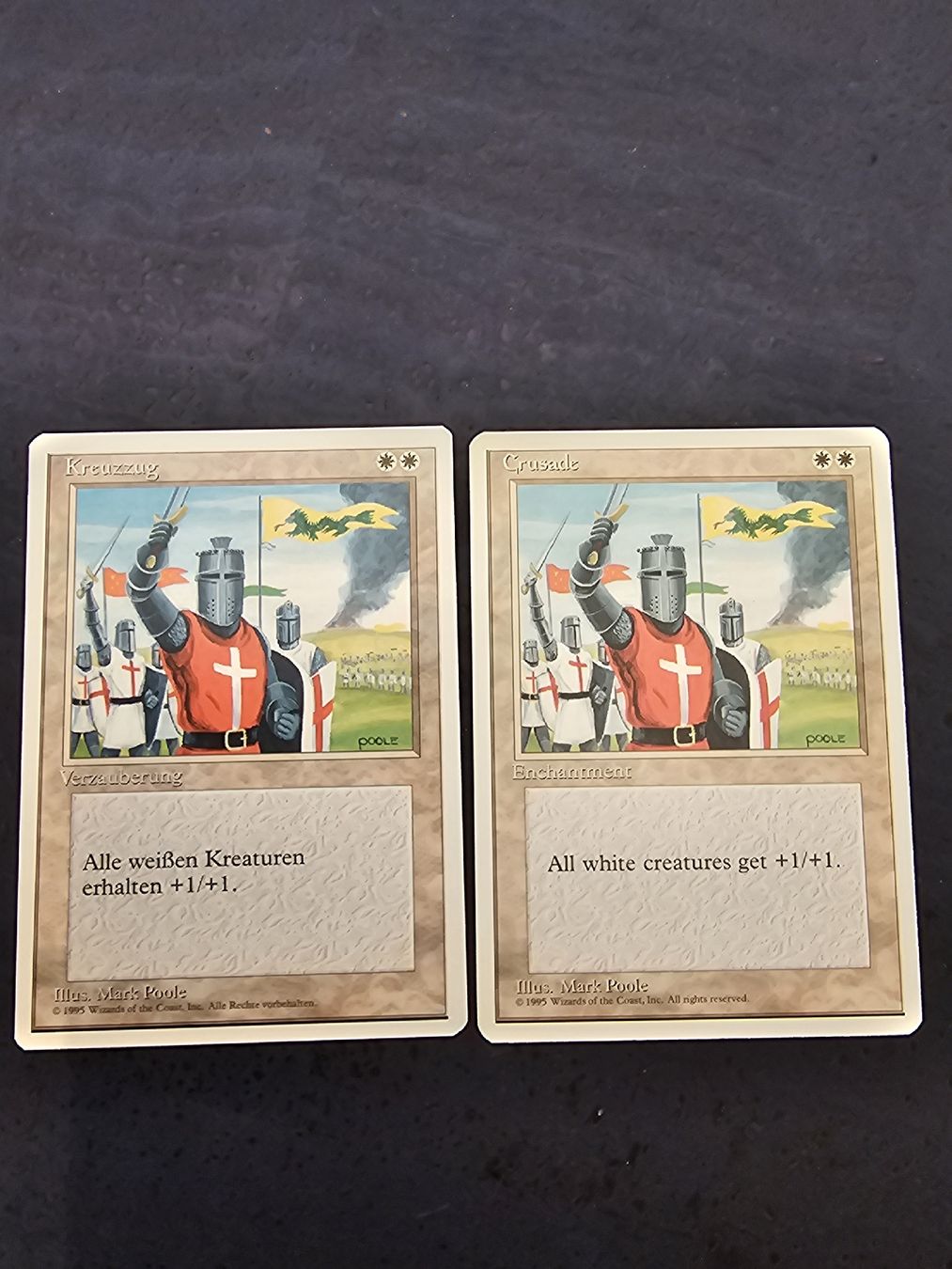 Magic: The Gathering - 2 x Kreuzzug/Crusade - (Gebraucht) in Wisen SO ...
