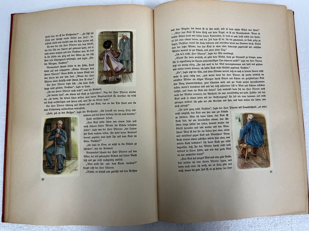 Heidi Band I + II / Copy Right 1946 /in Altdeutscher Schrift (Gebraucht ...