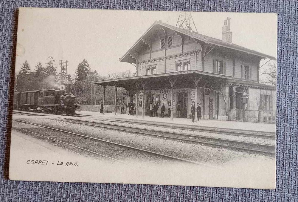Carte postale / Coppet - La Gare 1911 | Kaufen auf Ricardo
