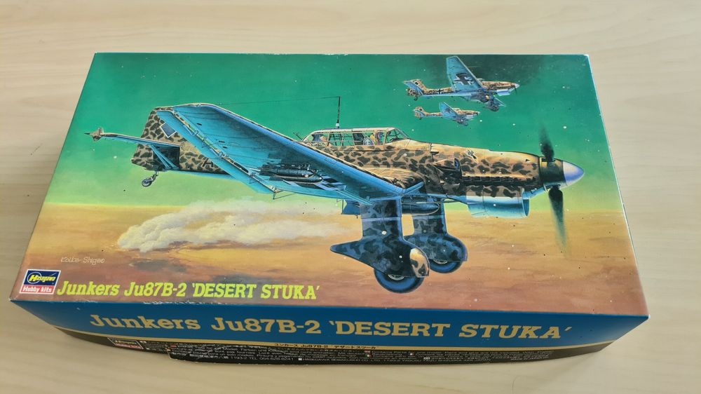 1:48 Junkers Ju 87 B-2 Desert Stuka - Hasegawa JT16 | Kaufen auf Ricardo