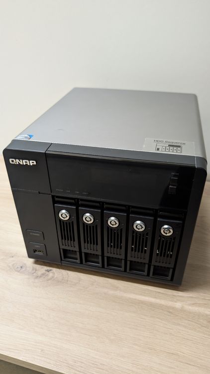 QNAP TS-559 Pro+ NAS Server - Ideal für Datensicherung (Gebraucht) in ...