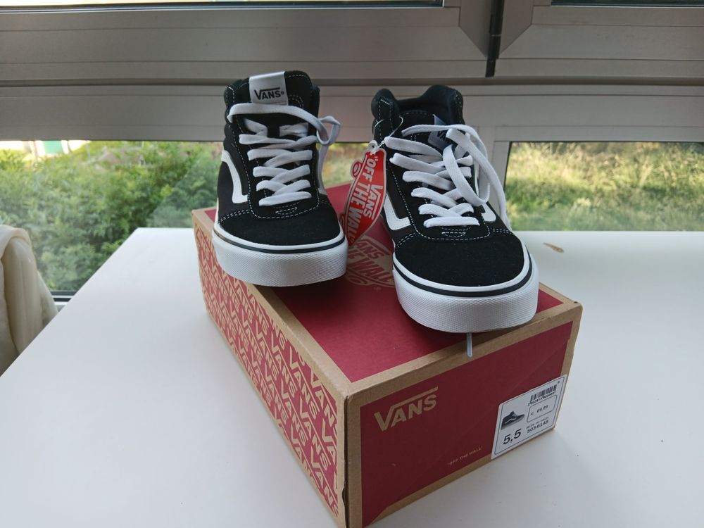 VANS Snickers schwarz/weiss US 5.5, EU 37 (Neu (gemäss Beschreibung ...