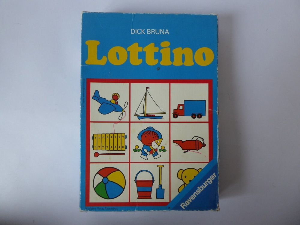 Nostalg. Spiel Lottino Ravensburger 1973 (Gebraucht) in Turbenthal für ...