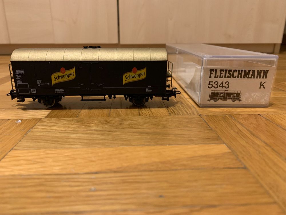 Fleischmann H0, wagon DB Schweppes, 5343, OVP | Kaufen auf Ricardo