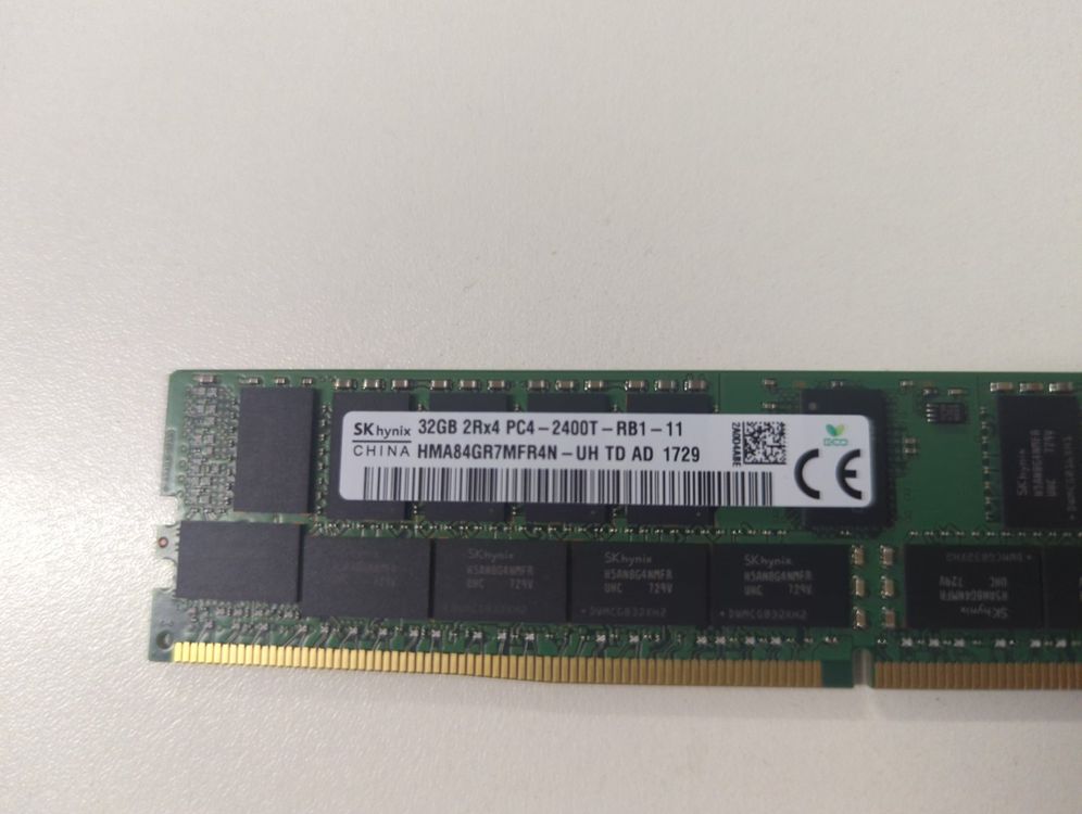 SK hynix 32GB 2Rx4 PC4-2400T-RB1-11 DDR4 RAM (Gebraucht) in Langenthal für CHF 20 – mit ...