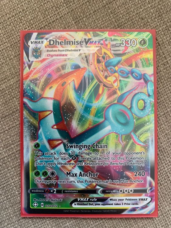 Pokemon Dhelmise Vmax 010 Ab 3 chf | Kaufen auf Ricardo