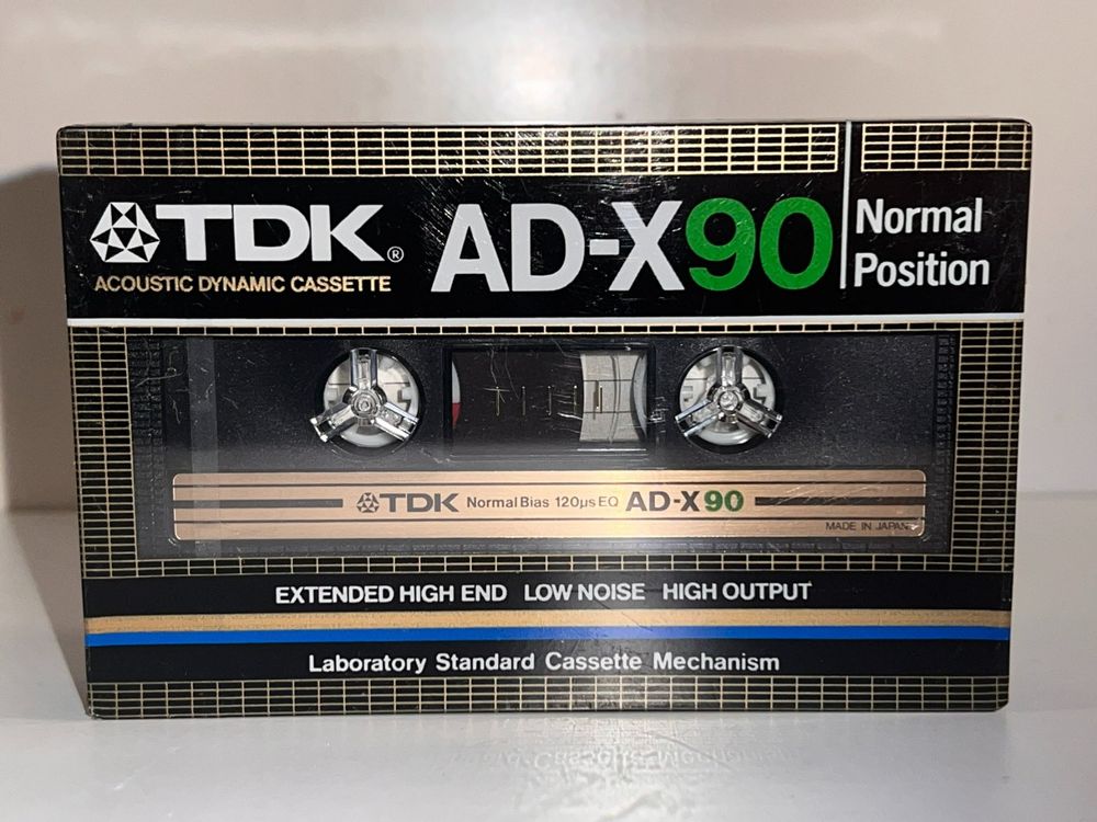 TDK AD-X 90 Kassette Type I , Cassetten | Kaufen auf Ricardo