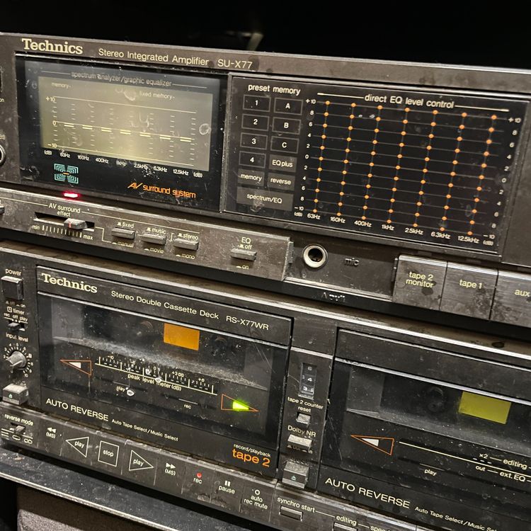 Stereoanlage Technics mit "Touchscreen" Equalizer SU-X77 (Gebraucht) in Zuchwil für CHF 42 – mit ...