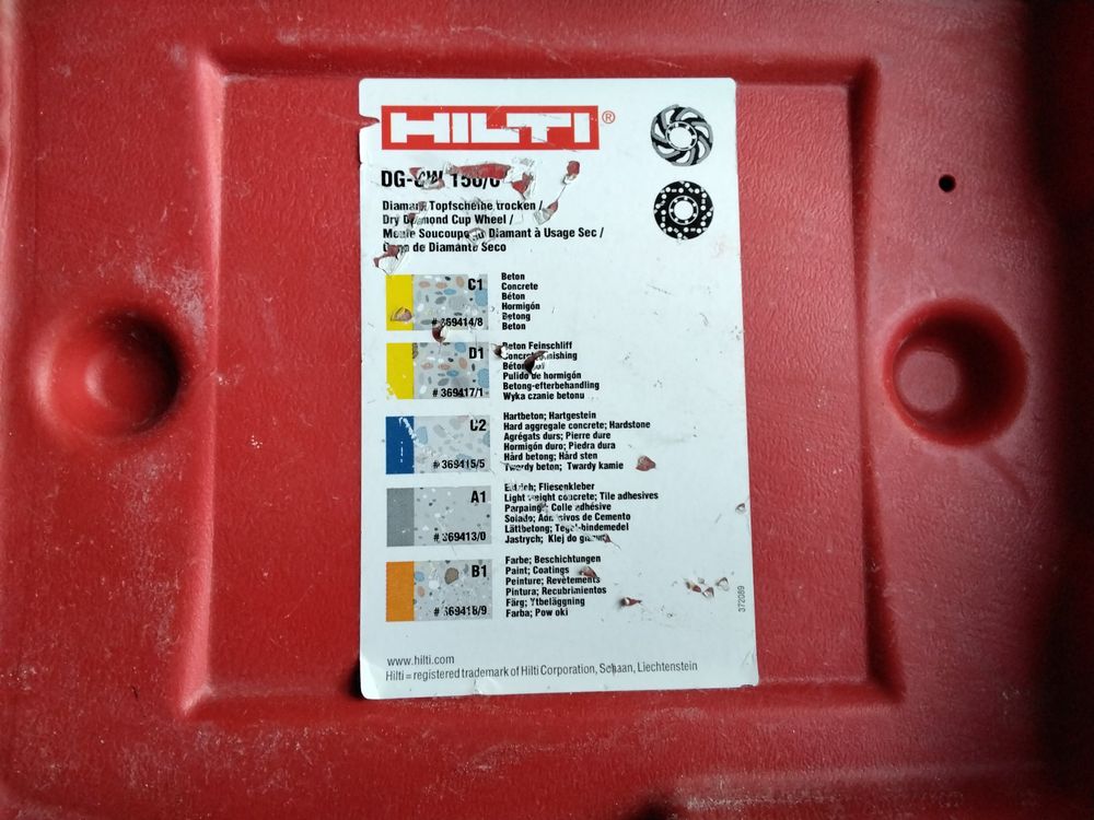Hilti DG 150 Betonschleifgerät und Umformer DPC 20 (Gebraucht) in ...