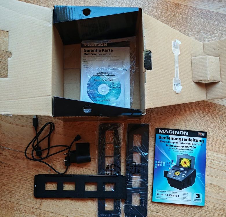 Maginon MS 7100 Multi Scanner - Dias & Fotos digitalisieren! (Gebraucht ...