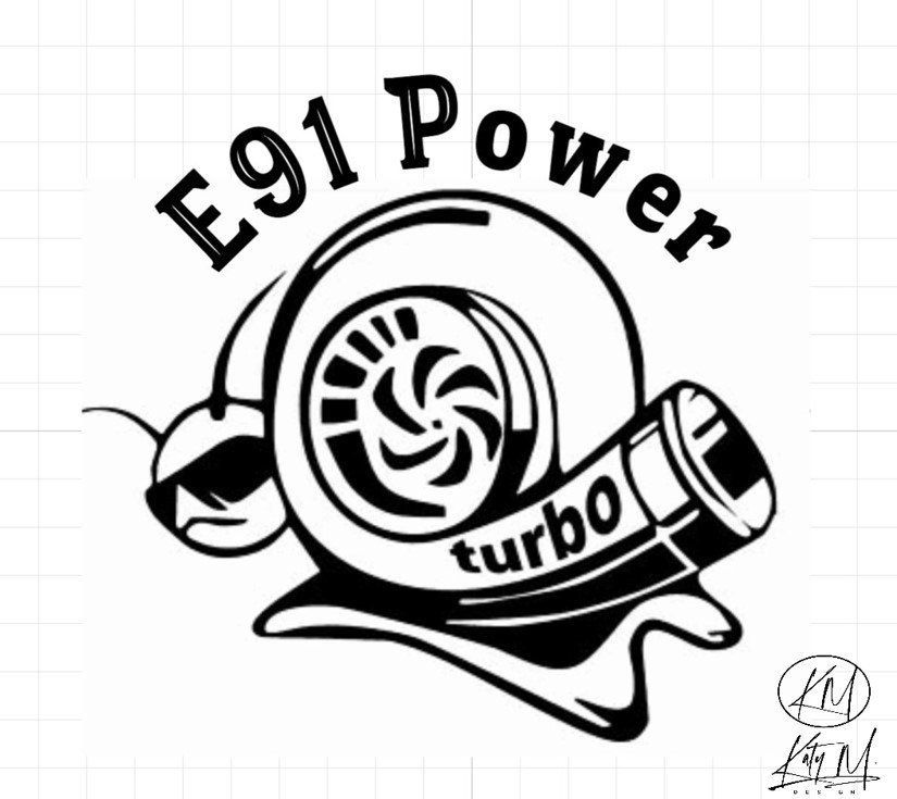 E91 Power BMW Aufkleber/Sticker (Gebraucht) in Eggersriet für CHF 20 ...