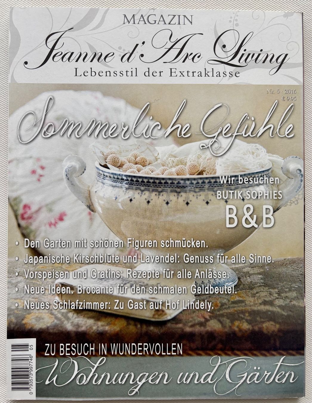 🤍 Jeanne d'Arc Living / Shabby Chic-Magazin, Nr. 5/2016 🤍 (D'occasion ...