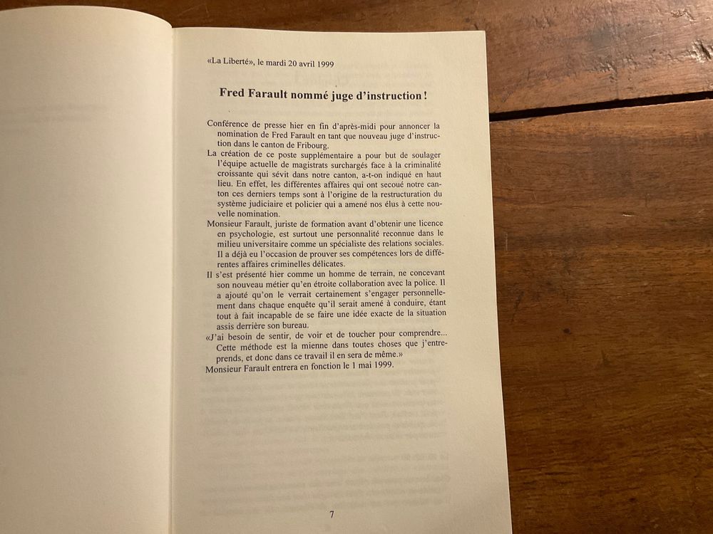 La morte du lac de Pérolles - Roman policier passionant! (D'occasion) à ...