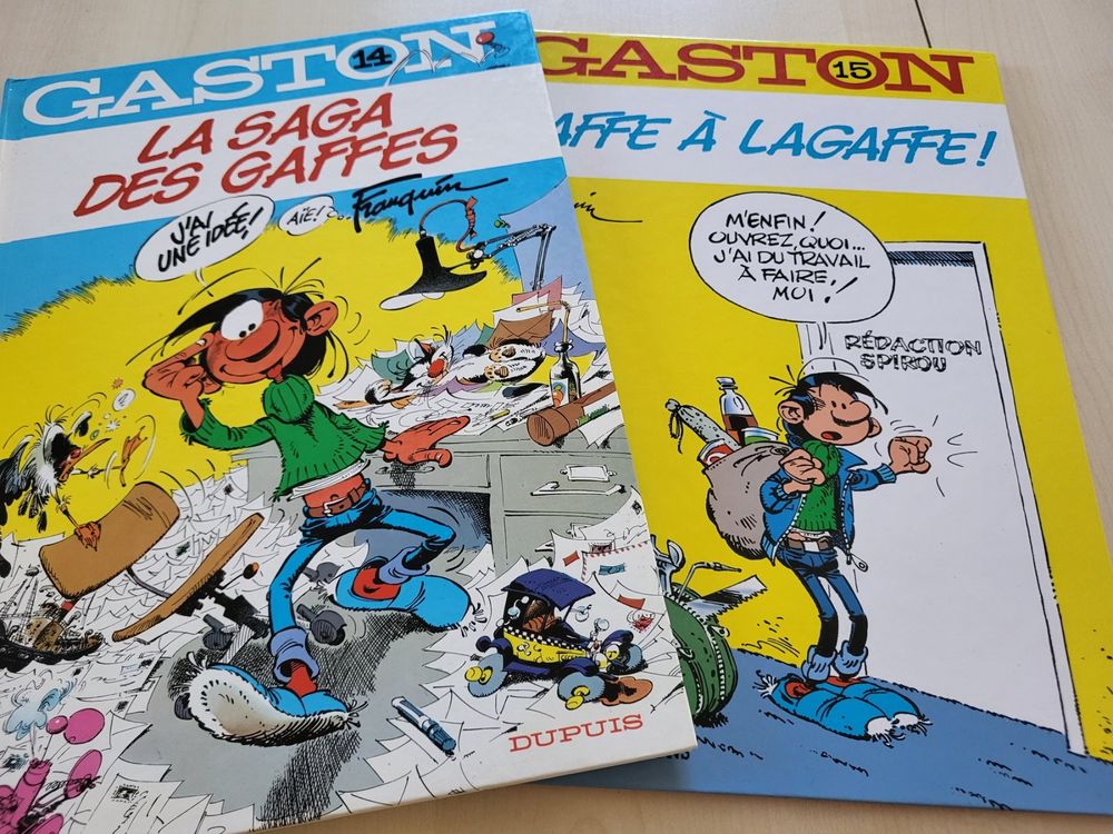 Bande dessinée de Gaston Lagaffe (Gebraucht) in St-Ursanne für CHF 14 ...