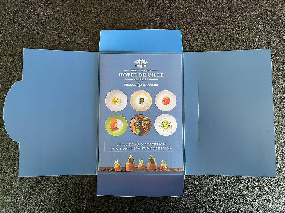 Bon cadeau Franck Giovannini Restaurant Crissier (Neuf avec emballage d ...