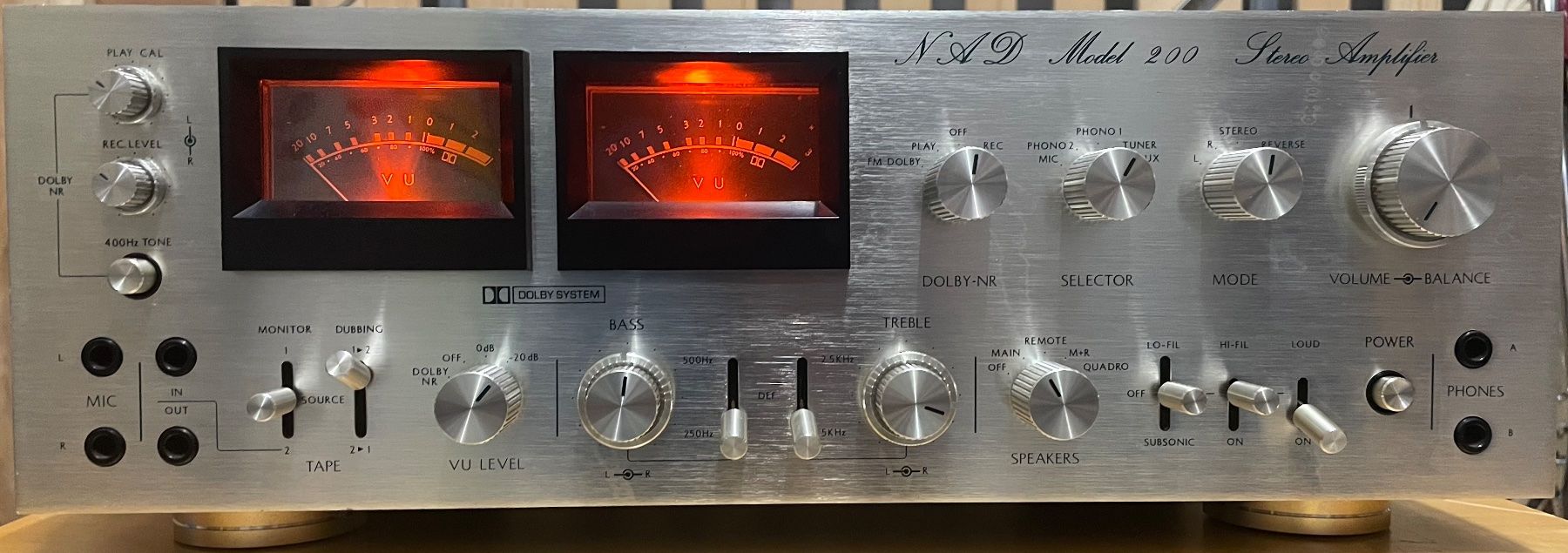NAD Model 200 Stereo Amplifier - Vintage (Defekt) in Rupperswil für CHF ...