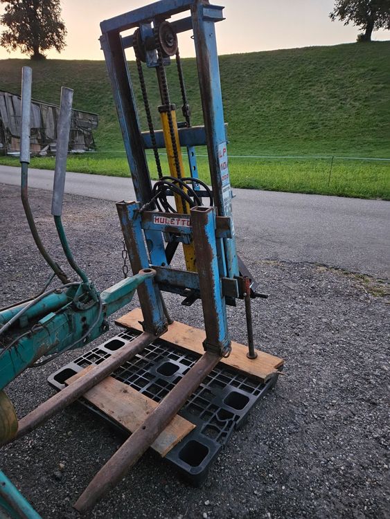 Heckstapler Gabelstapler für Traktor Heckhydraulik (Defekt) in ...