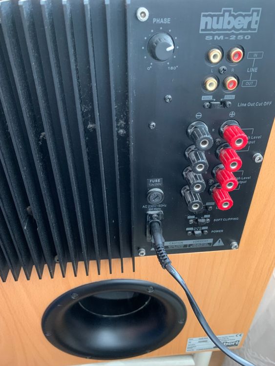 Nubert Nuline AW 900 Aktiv Subwoofer Heimkino Surround (Gebraucht) in ...