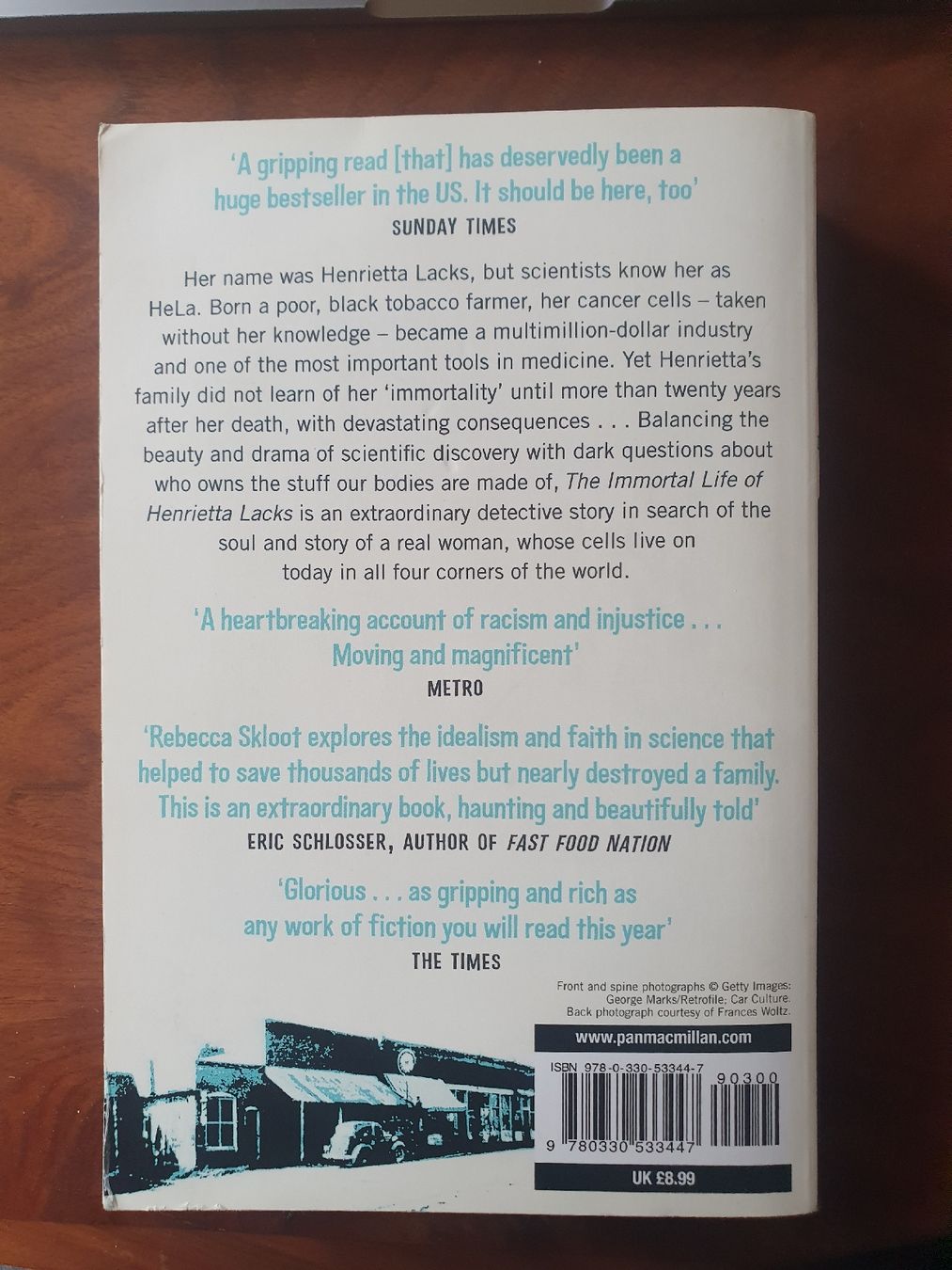 The Immortal Life of Henrietta Lacks - Bestseller Book (Gebraucht) in ...