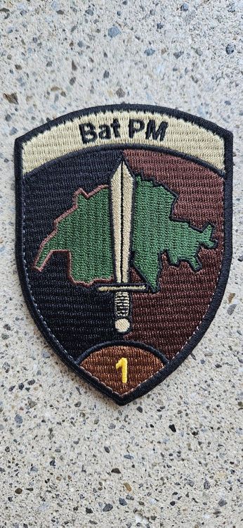 Badge Militärpolizei Bat PM 1 mit klett *** | Kaufen auf Ricardo