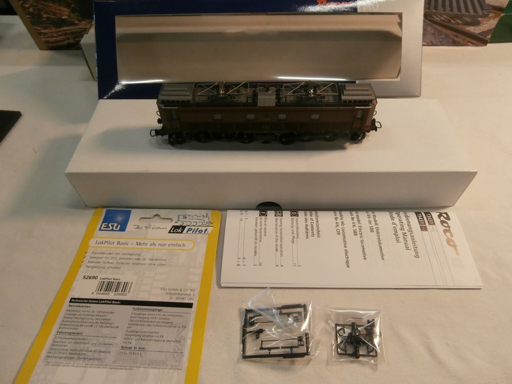 Roco 73431 Be 4/6 12325 SBB CFF GS/Digital TOP OVP | Kaufen auf Ricardo