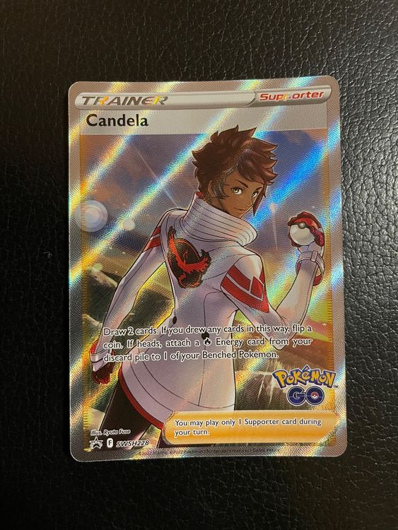 Pokemon GO Candela full art Promo SWSH228 Ab 1 (Gebraucht) in Paradiso ...