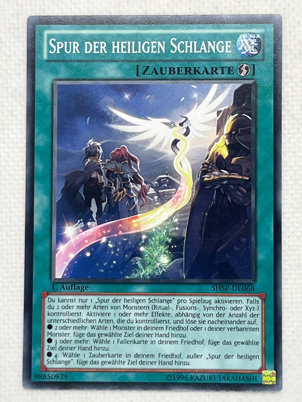 Yu-Gi-Oh! - Spur der heiligen Schlange - Selten SHSP-DE068 (Gebraucht ...