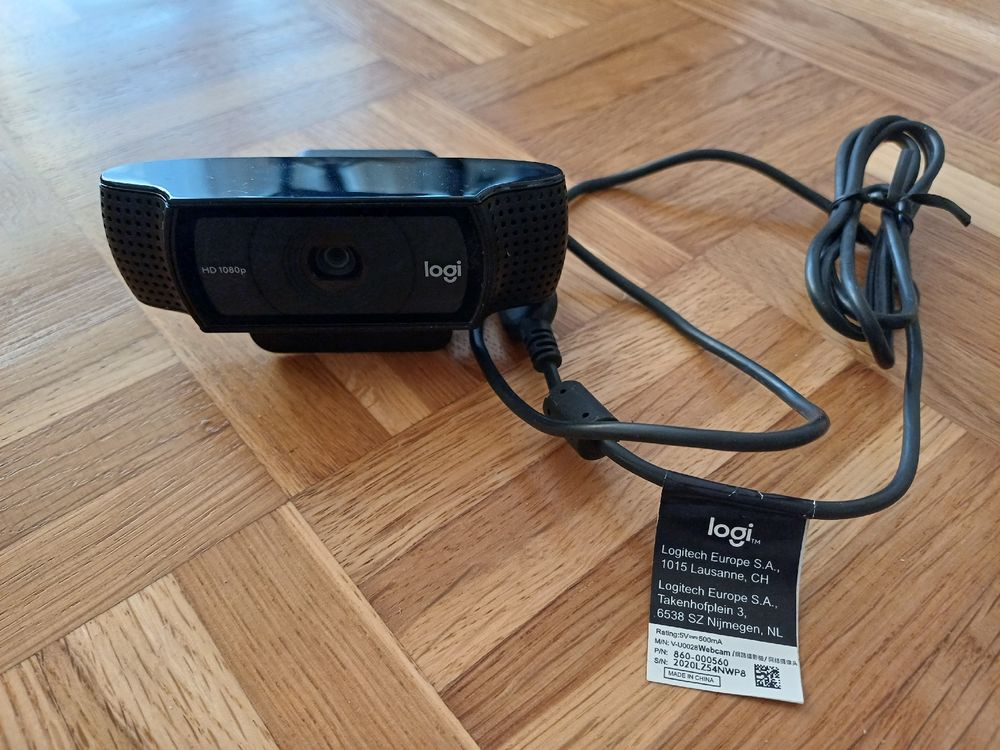 Logi Webcam Full HD 1080p (Neu (gemäss Beschreibung)) in Niederrohrdorf ...