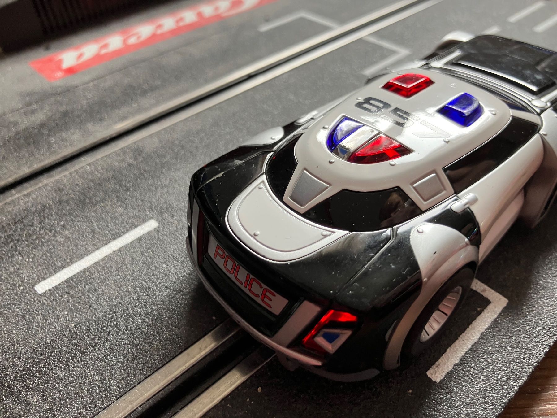 Carrera Digital 13 Car Force Raptor 30413 Fantasy Car Police (Gebraucht ...