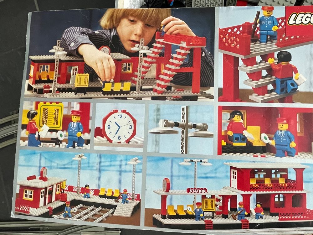 Lego 7740 Elektrischer Zug und 7856 Elektrische Weichen V12 | Kaufen ...