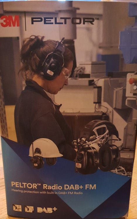3M Peltor Gehörschutz mit Radio DAB+ FM (Neu und originalverpackt) in ...
