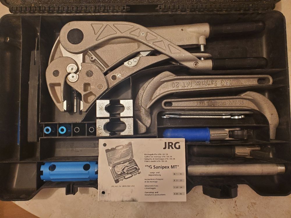 JRG Sanipex MT 16-26 Montagekoffer (Gebraucht) in Biel/Bienne für CHF ...