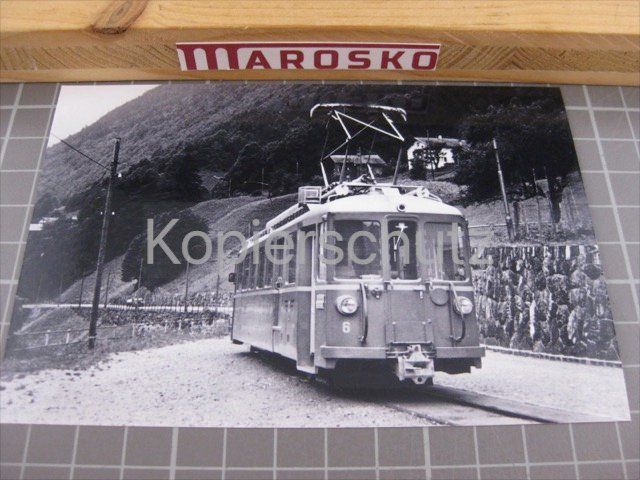 Echtfoto: Bei Schwanden mit Sernftalbahn, ca 1968, Sernftalb (Gebraucht) in Malters für CHF 9 ...