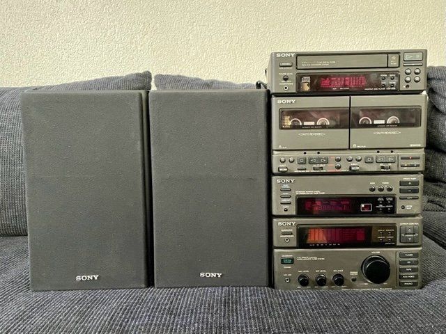 SONY Stereoanlage, 2 Lautsprecher (bitte Beschreibung lesen) | Kaufen ...