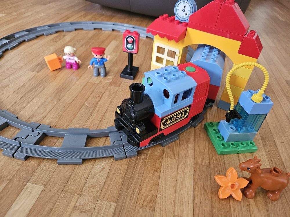 Lego Duplo Eisenbahn mit Bahnhof 10507, Statter kit, selten | Kaufen auf Ricardo