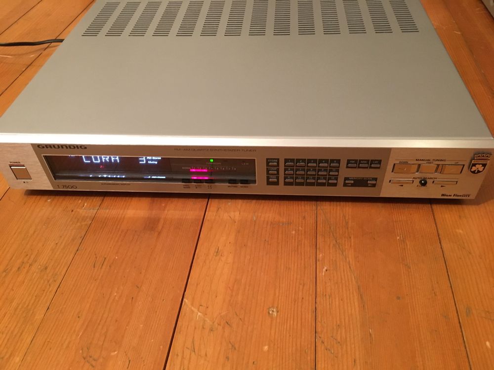 Grundig T 7500 a (Gebraucht) in Hombrechtikon für CHF 40 – nur Abholung auf Ricardo kaufen