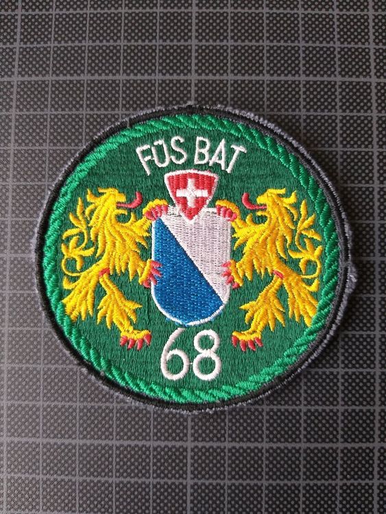 Verbandsabzeichen FÜS BAT 68 Kompanie 1 (Gebraucht) in Bauma für CHF 5 ...