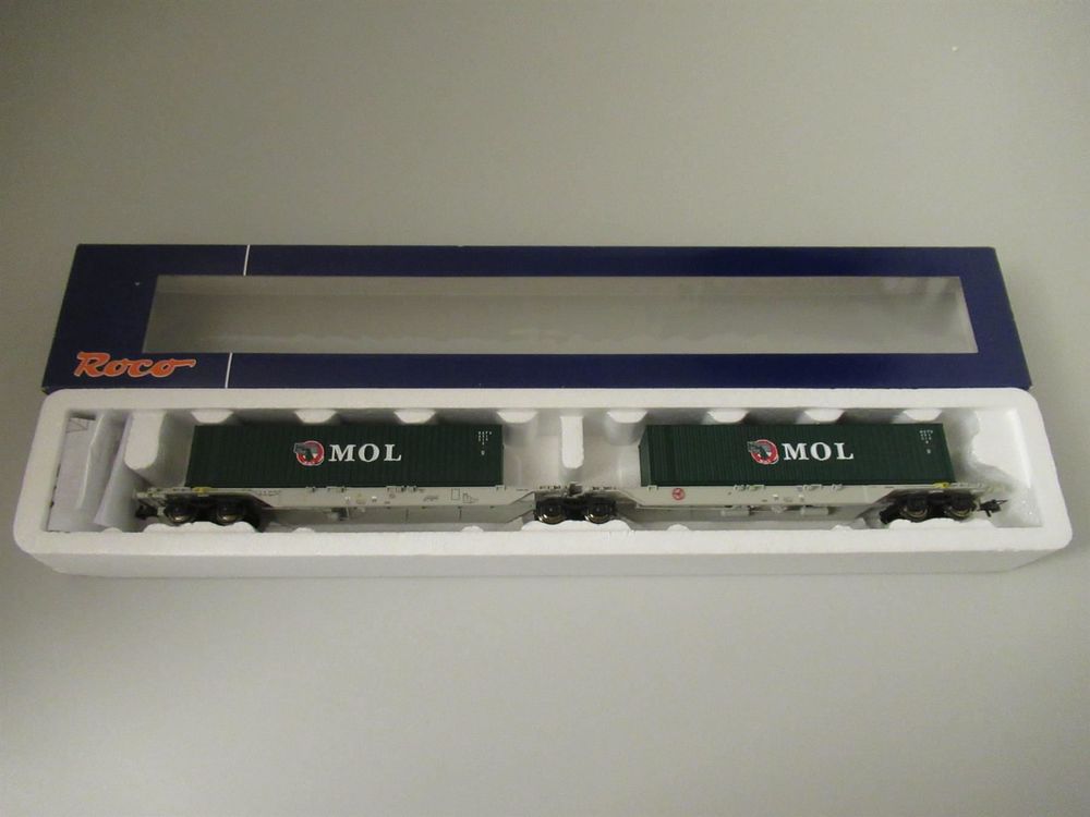 Roco 66738 Containertragwagen DC H0 (Gebraucht) in Basel für CHF 71 ...