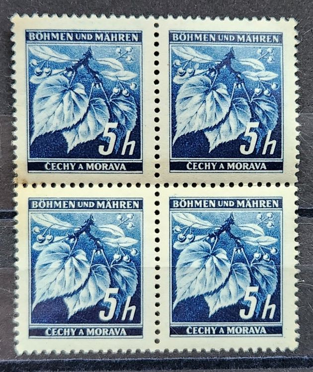 Deutsche Besetzung/Böhmen und Mähren-Mi 20 Viererblock ** (Neu und originalverpackt) in Hittnau ...