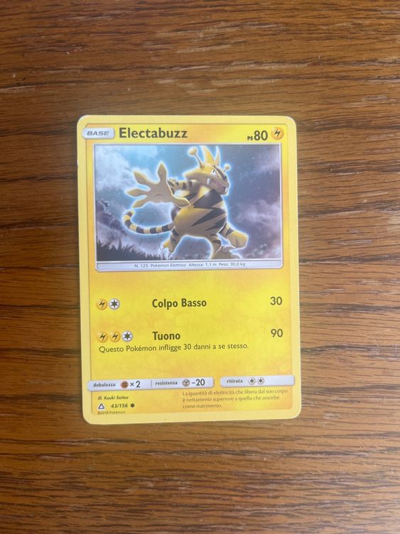 Carte Pokemon Electabuzz - Ultra Prism - IT (Gebraucht) in Vernayaz für CHF 1 – mit Lieferung ...