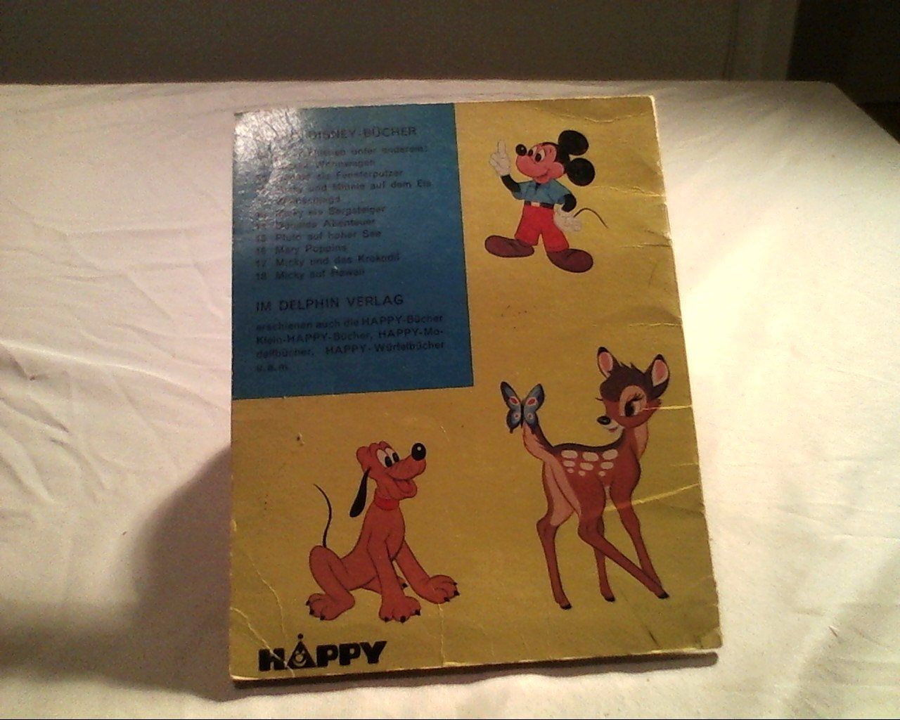 Pluto auf hoher See Walt Disney: Kinderbuch , Gedruckt 1950 (Gebraucht ...