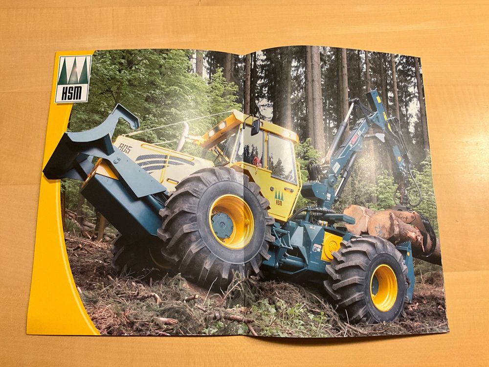HSM Forstschlepper Traktor Prospekt (Gebraucht) in Schänis für CHF 15 ...